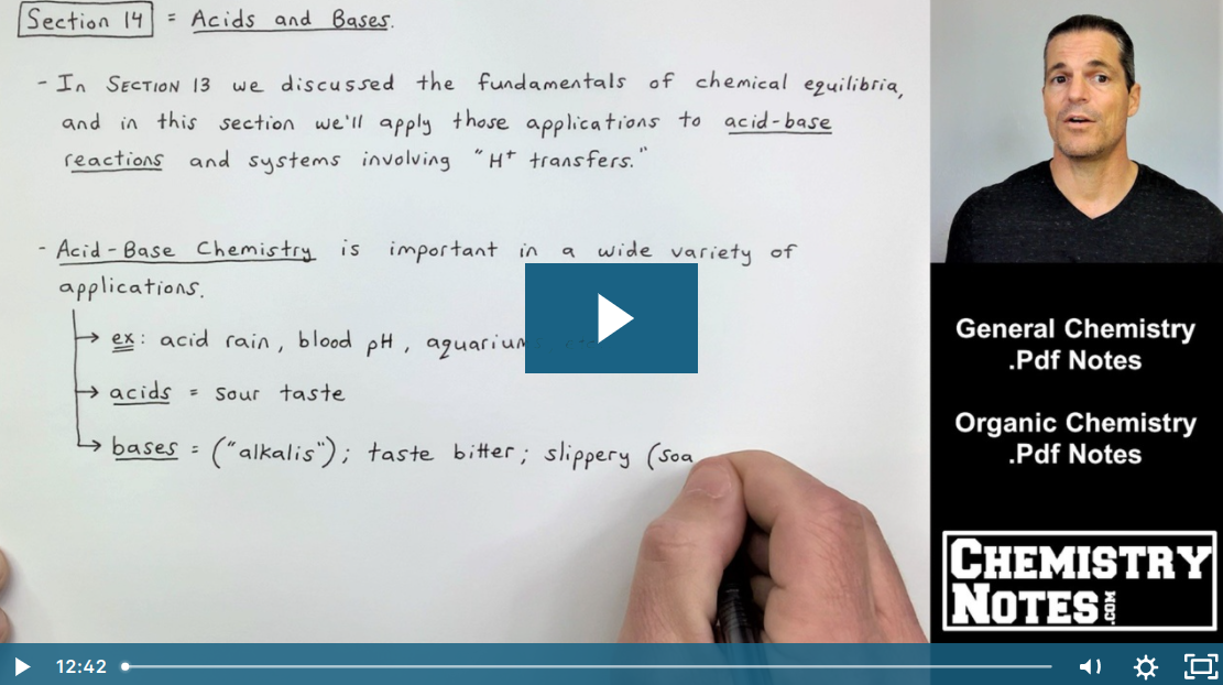 Bronsted-Lowry Acids and Bases | Conjugate Acid Base Pairs