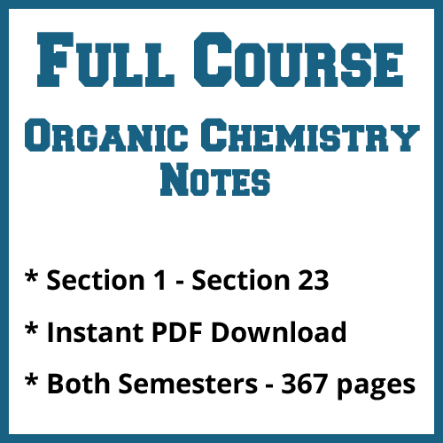 Full Course Organic Chemistry Notes | ChemistryNotes.com