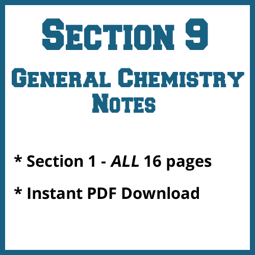 Section 9 Notes - Covalent Bonding and Molecular Orbitals